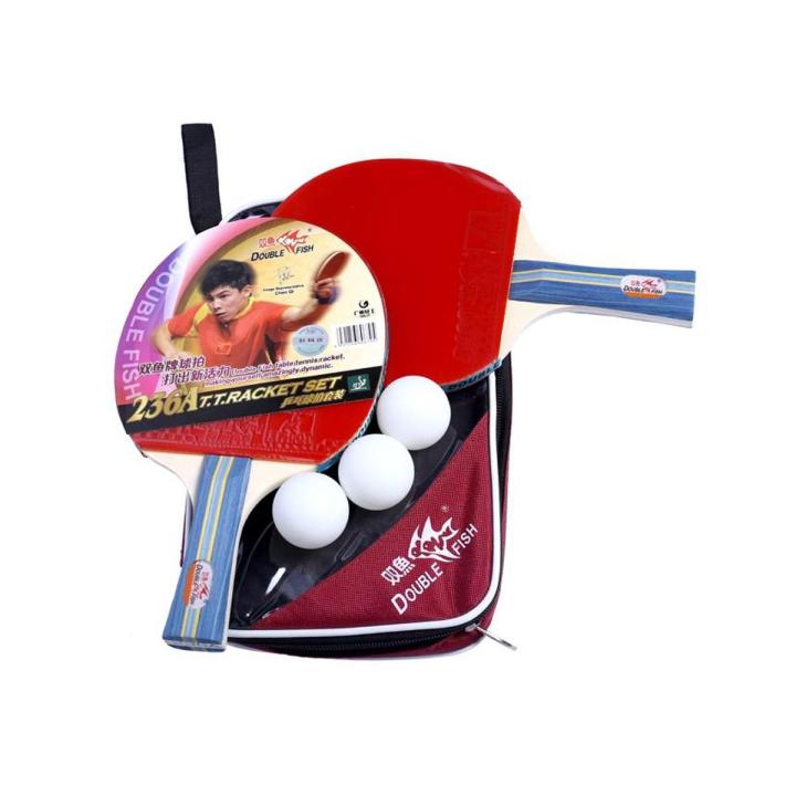 Double Fish Table Tennis Racket Set | Daraz.pk