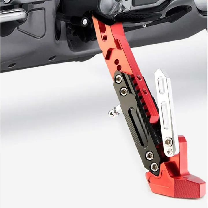 Adjustable CNC Metal Foot Bracket, Side Stand for Modification Aluminum ...
