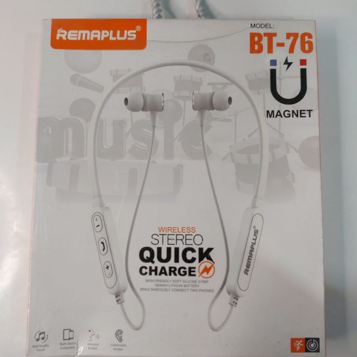 Remaplus BT-76 Wireless Earbuds Handsfree | Daraz.pk