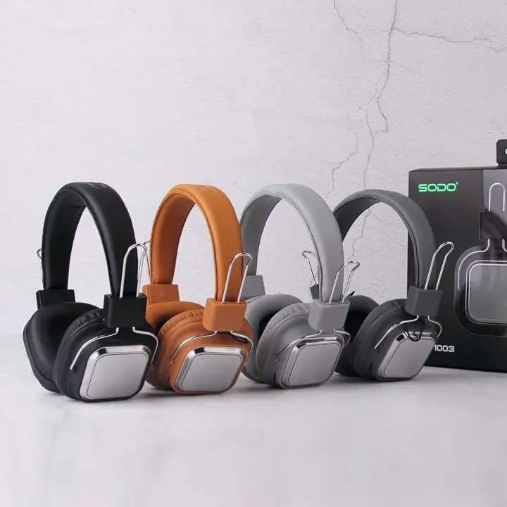 🔥 SODO SD1003 Bluetooth 5.0 Headphones | Dual Mode (Wireless/Wired ...