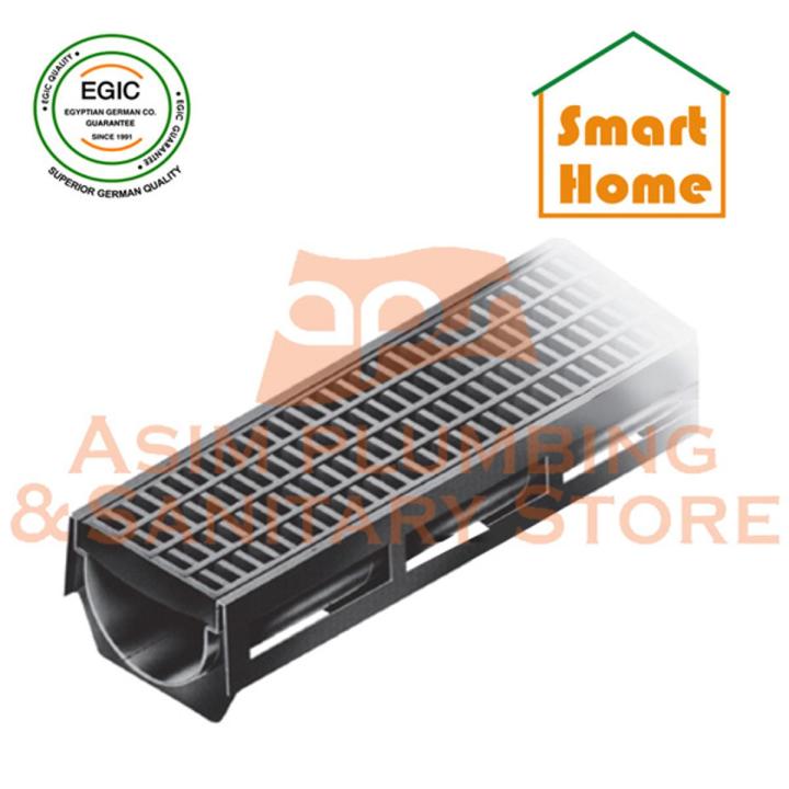 Grating Channel Smart Home HDPE EGIC made in Egypt Rain Drain Swimming ...