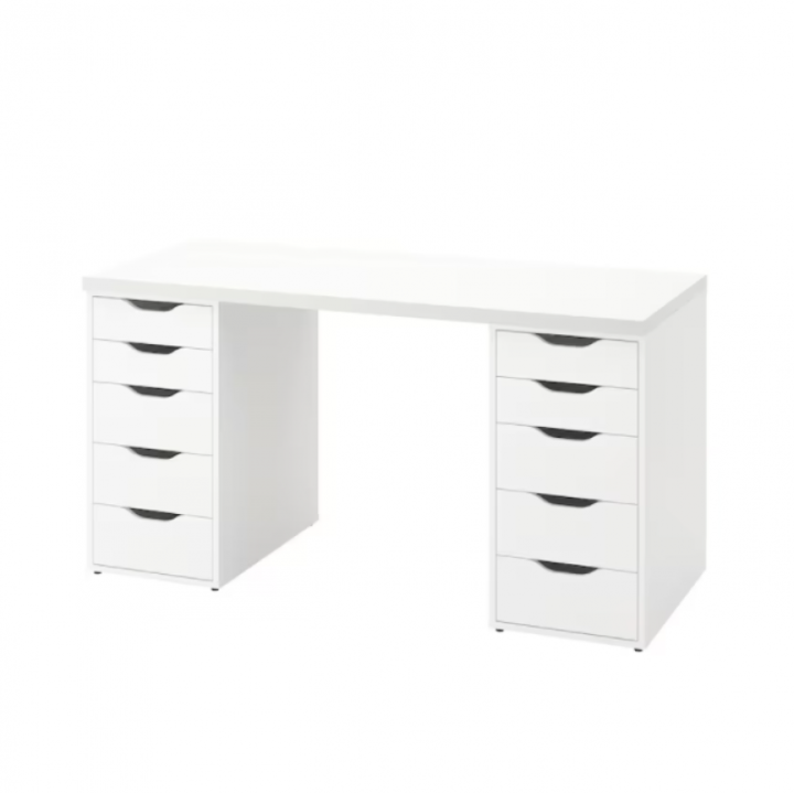 10 Drawer Gaming Desk , Computer Desk for home Office work in 54 inches ...