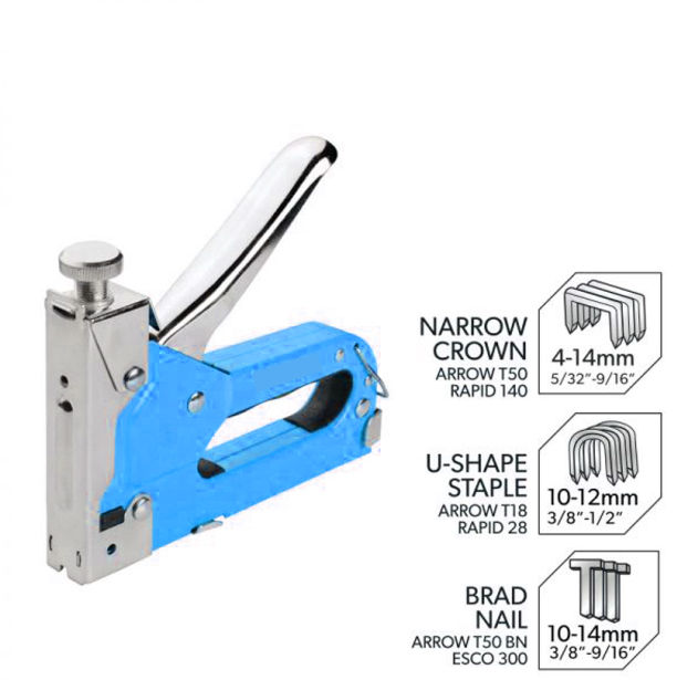 3 in 1 Heavy Duty Iron Staple Device – Wood Stapler, Upholstery & DIY ...