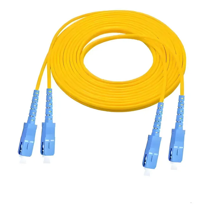 FIBER PATCHCORD SC/UPC SM DUPLEX DUAL CORE OPTICAL CABLE 5M | Daraz.pk