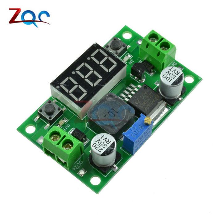 LM2596 DC 4.0-40 to 1.3-37V Adjustable Step Down Buck Power Voltage Regulator Module With LED ...
