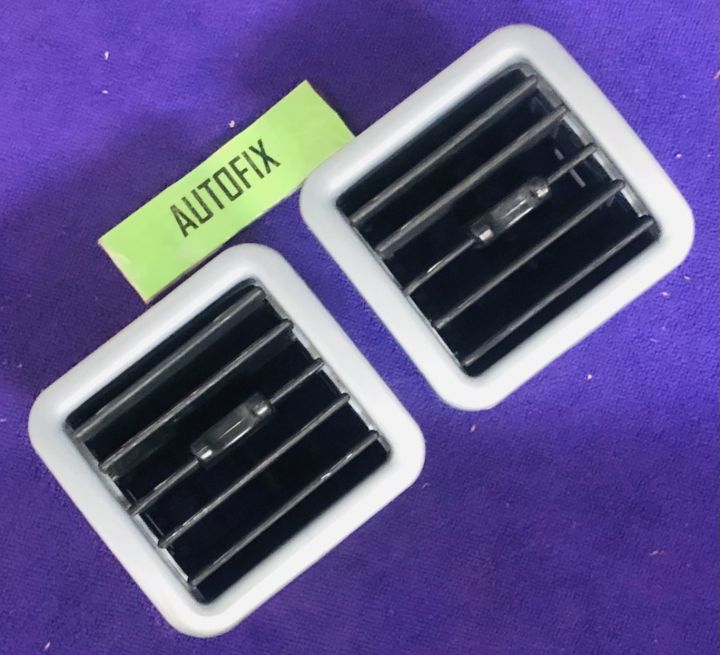 Suzuki Cultus old model interior Side AC grills Silver 02 PCS | Daraz.pk