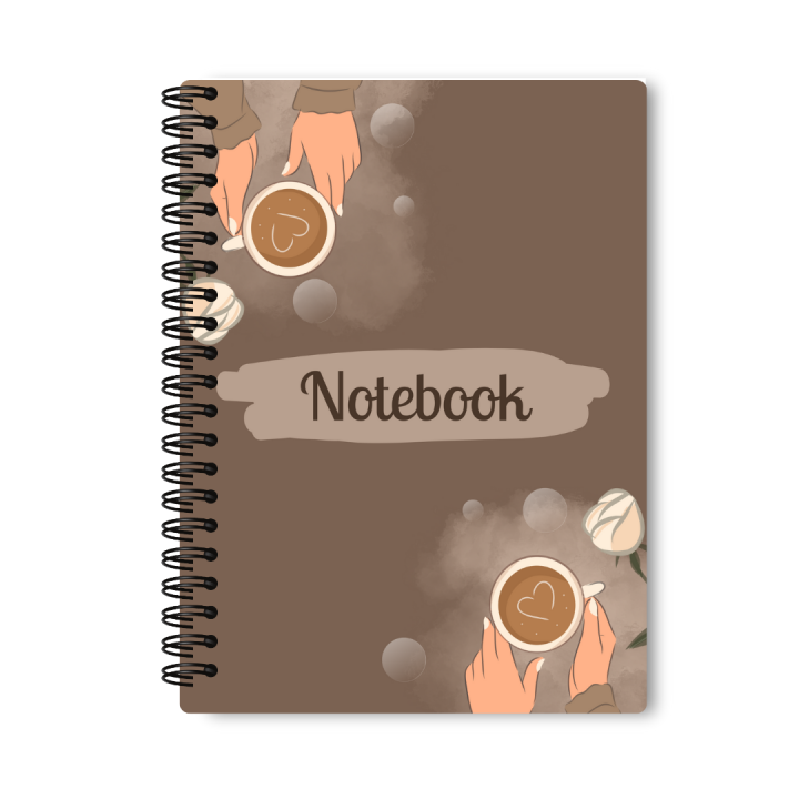 Mayfair Moments - Coffee Lover Spiral Notebook | A5 , A4 Sizes 200 ...