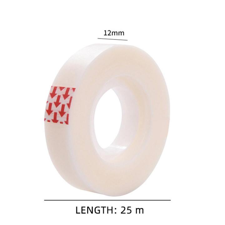 25M White Translucent Frosted Tape Student Creative Tearable Writing ...