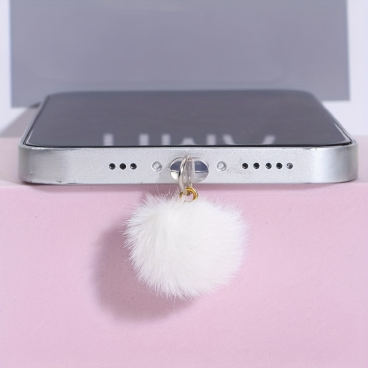 Lightweight Usb Protection Stopper Cute Port Plug Plush Dust Plug for ...