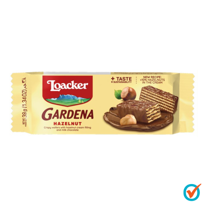 Loacker Gardena Hazelnut Wafers 45gm | Daraz.pk