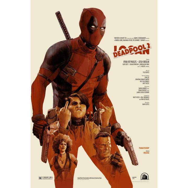 Deadpool by the Marvel MCU 2.0 Fan Posters Vinyl Paper Quotes Vintage ...