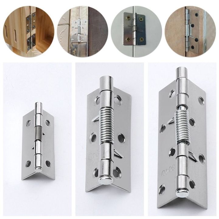 Durable Automatic Door Hinge Hydraulic Buffer Rebound Self Closing ...