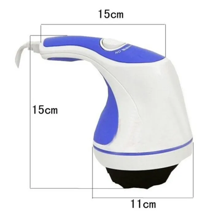 Electric Full Tone Spin Full Body Relax Massager 5 Headers Device ...