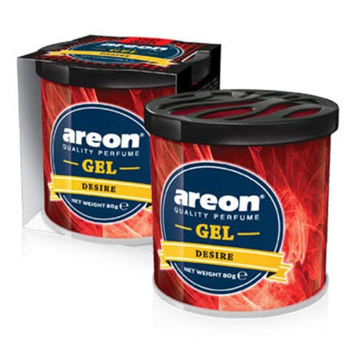 Areon Gel Car Air Freshener Desire Fragrance 80G Car Gel Perfume Made In Bulgaria Daraz.pk