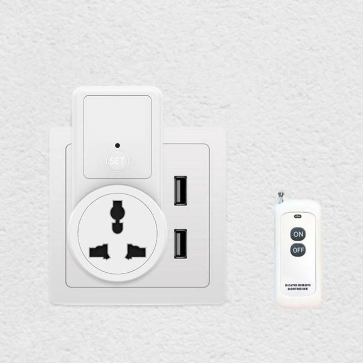 Remote Control Power Outlet Light Switch Plug Smart Socket Eu Adapter
