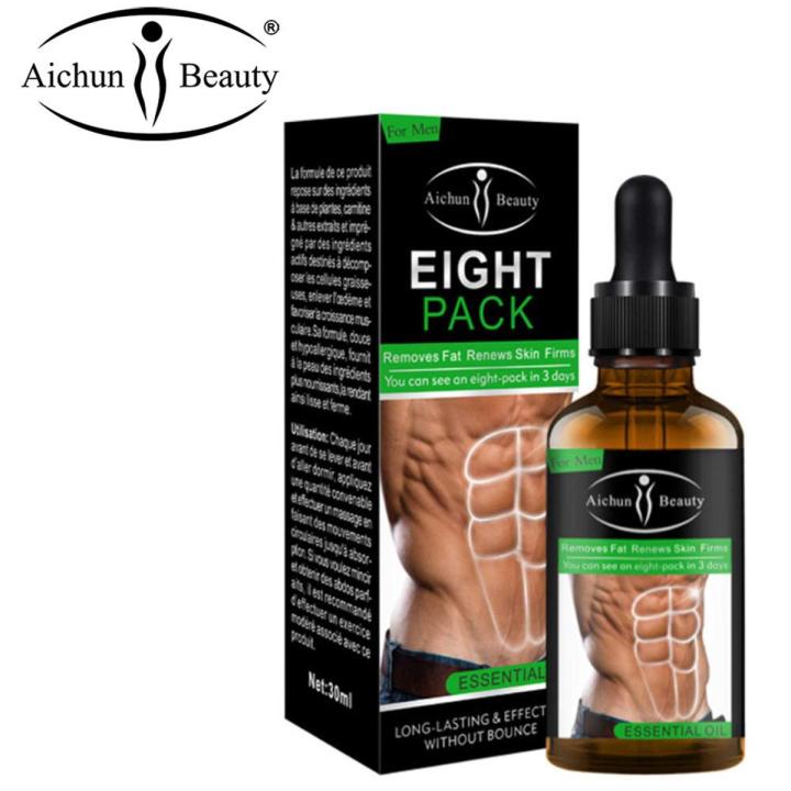 Eight Pack Abdominal Essential Oil Strong Waist Smooth Lines Press ...