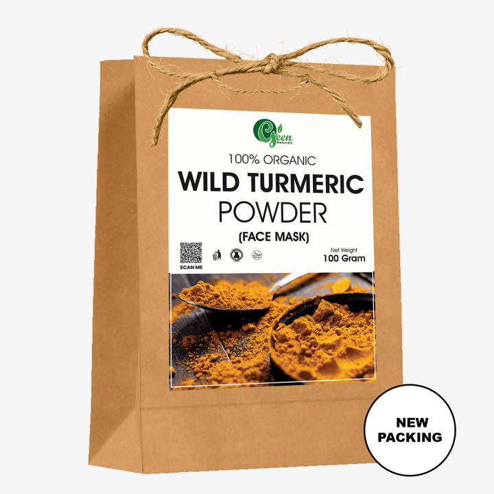 Wild Turmeric Powder for skin | Wild Termeric for Face 100 Grams | Daraz.pk