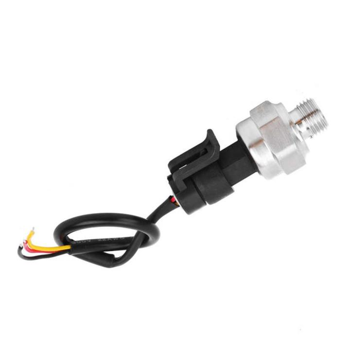 HK1100C G1/4in Water Air Oil Pressure Sensor Transducer DC5V Input DC0 ...