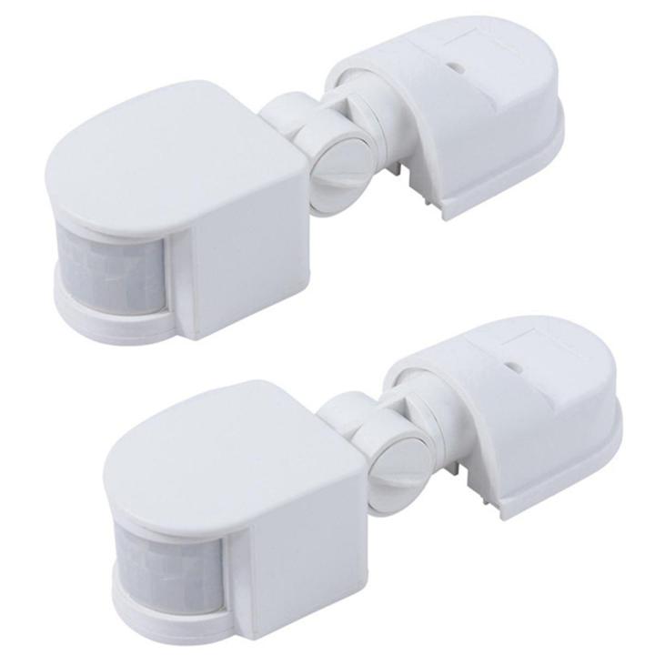 2X Infrared Motion Sensor AC110V-240V Adjustable Sensor Switch for PIR ...