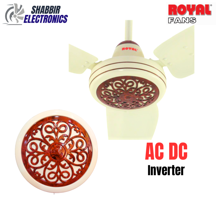 Royal Fans Ceiling Fan - AC DC Regency Model 56'' 50 Watt - Copper ...