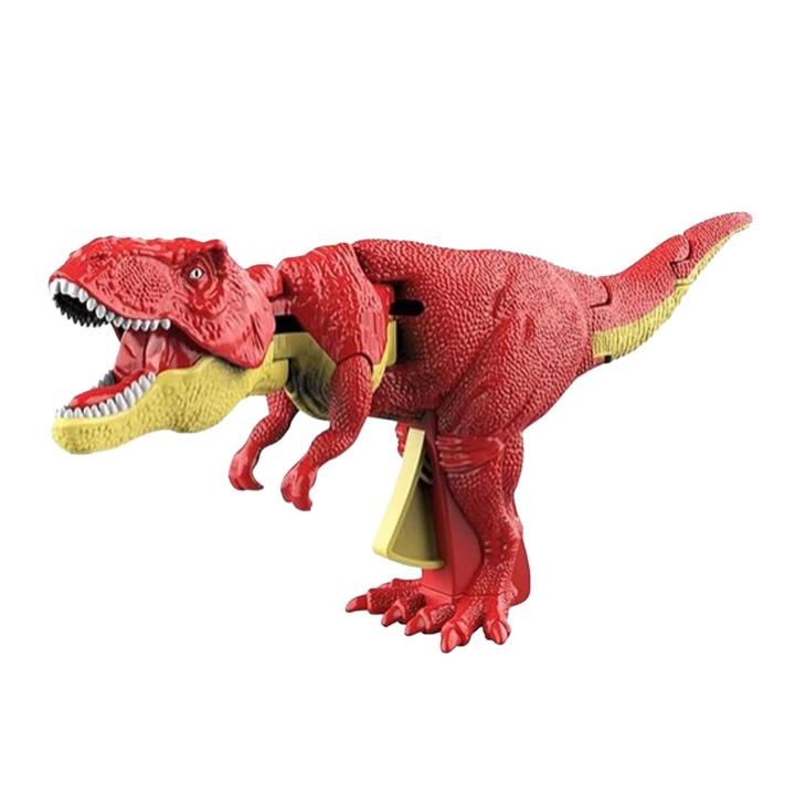 Press Button Dinosaur Toy Roaring T-rex Dinosaur Toy with Movable ...