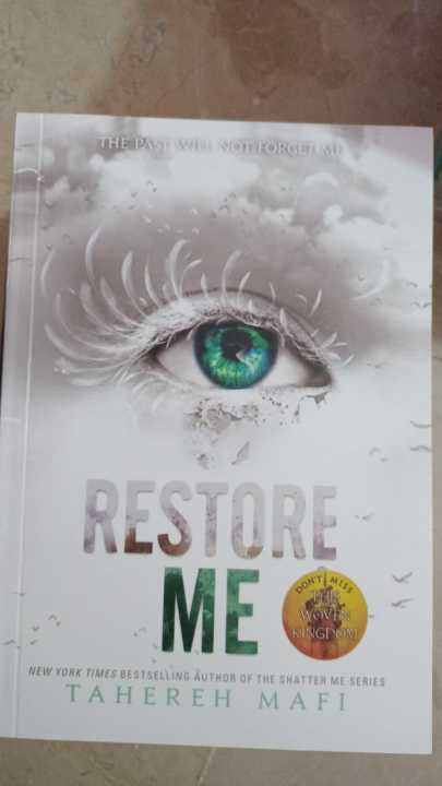 Restore Me byTahereh Mafi ( Novel ) | Daraz.pk