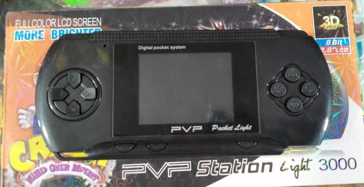 Premium PVP/PSP Station Light 3000 Rechargeable 3D Video Digital Game ...