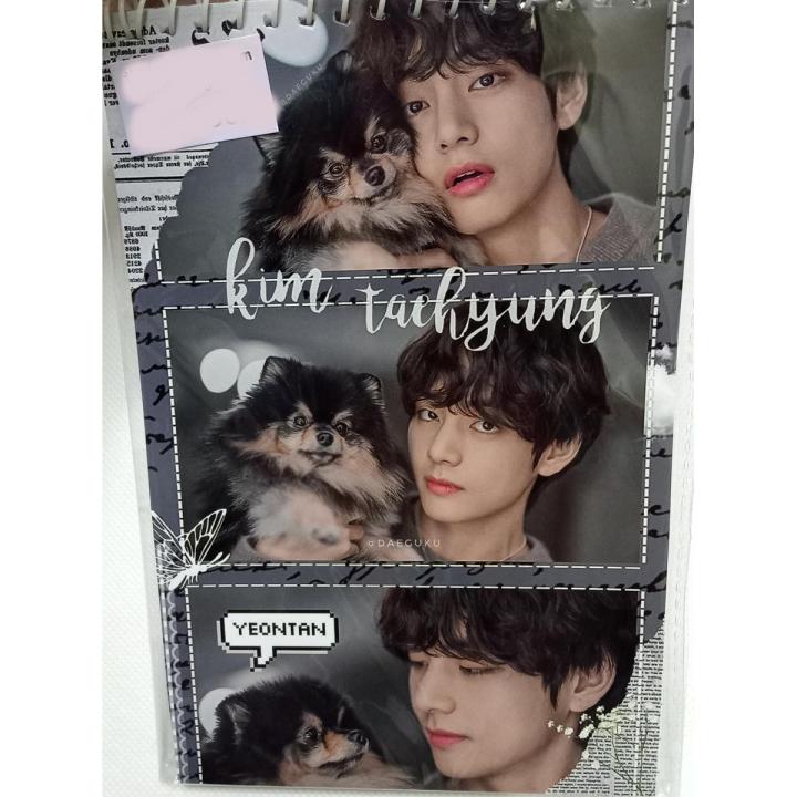 bts taehyung notebook ( customization available ) | Daraz.pk