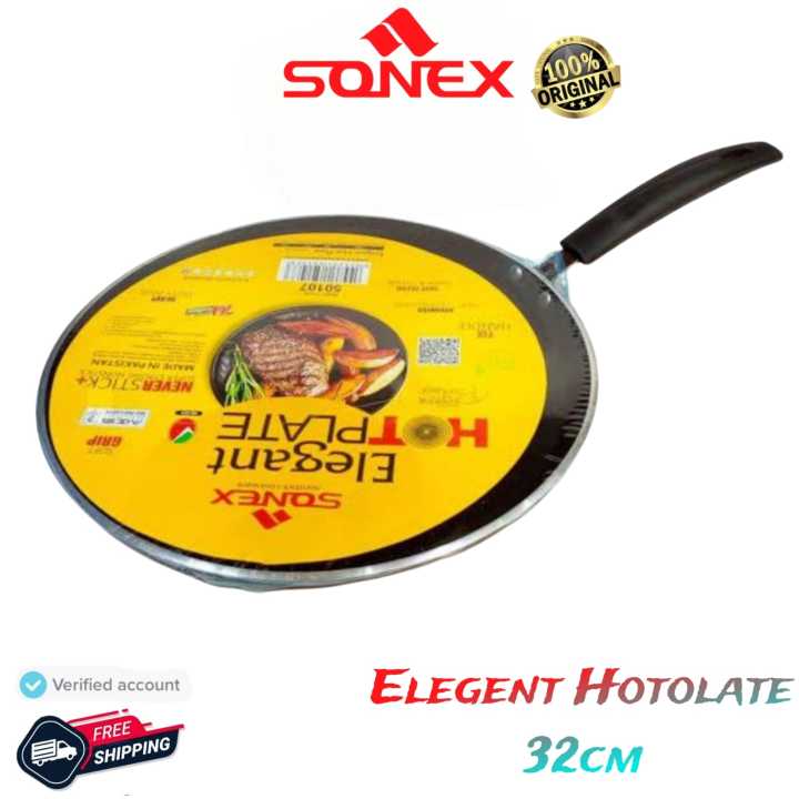 Original Sonex Non stick Elegent Hot Plate 32cm Best Quality All Sizes ...