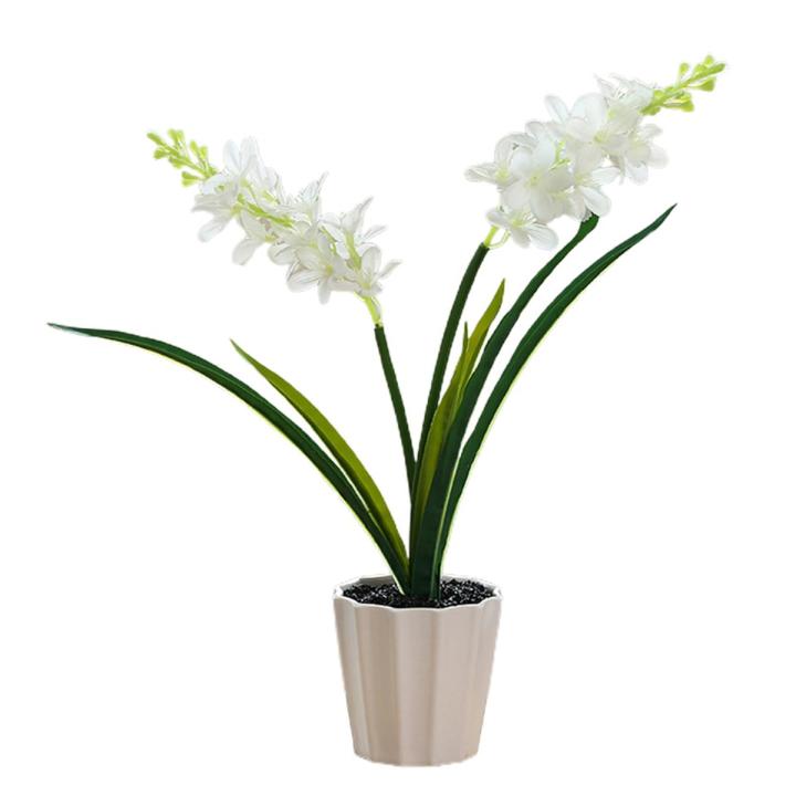 Artificial Plant Lightweight Realistic Hyacinth Flower | Daraz.pk
