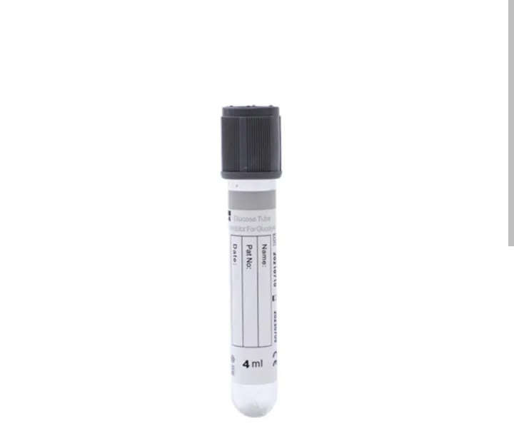 Glucose Tube, Gray Top Blood Collection Sugar Tube.(Pack of 100 Pcs ...