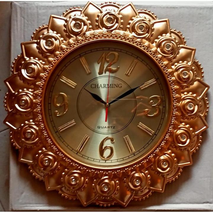 NEW FLOWER DESIGN FANCY AND ATTRACTIVE WALL CLOCK FOR BEDROOM LIVING ...