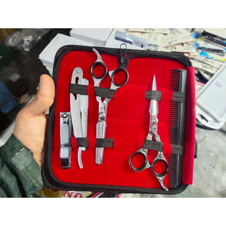 Hairdressing fancy Scissor Set Kit Professional Barber Hair Cutting ...