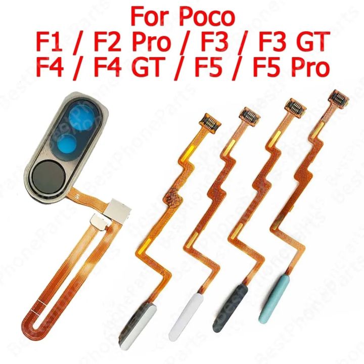 Finger Print Scanner For Xiaomi Mi Poco F2 F3 F4 GT F5 Pro PocoPhone F1 ...