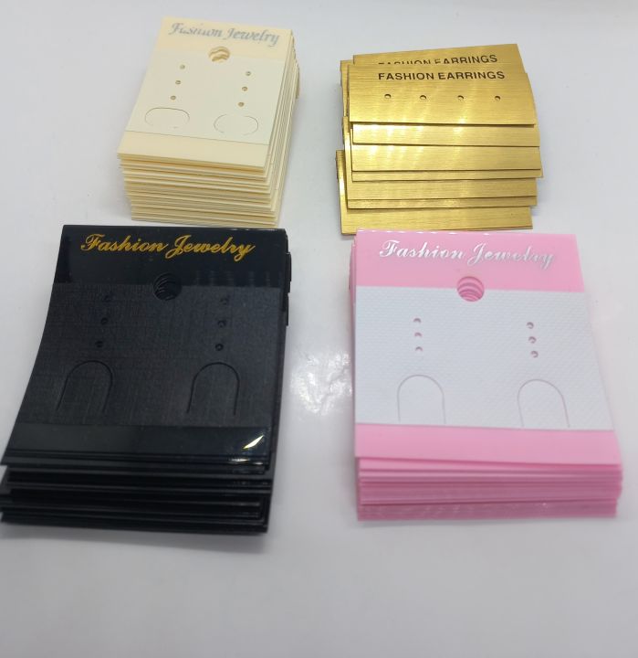 Pack of 10pcs, Jewelry Display Cards, High Quality Cards DIY Art ...