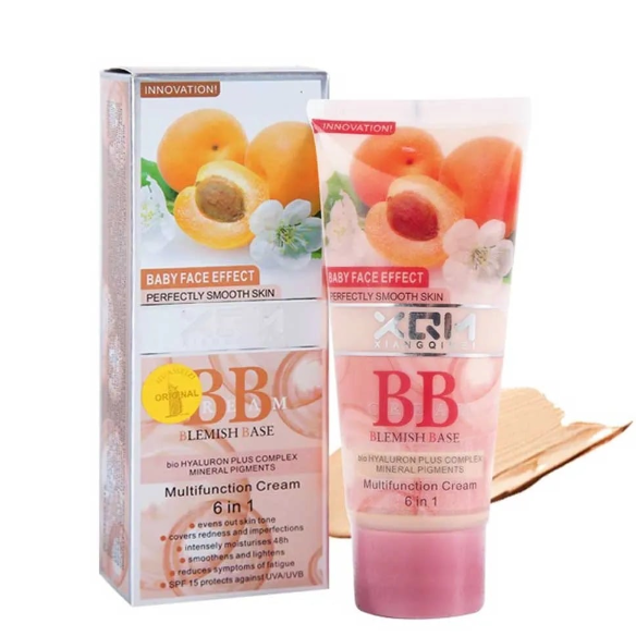 XQM BB Blemish Base Multi-function 6 in 1Peach Cream – 65 ml | Daraz.pk