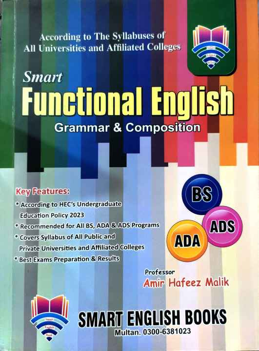 Smart Functional English Book ( BS , ADA , ADS ) | Daraz.pk