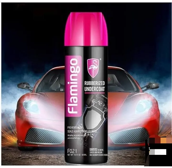 Flamingo Rubberized Undercoat Spray - 500ml | Professional Anti ...