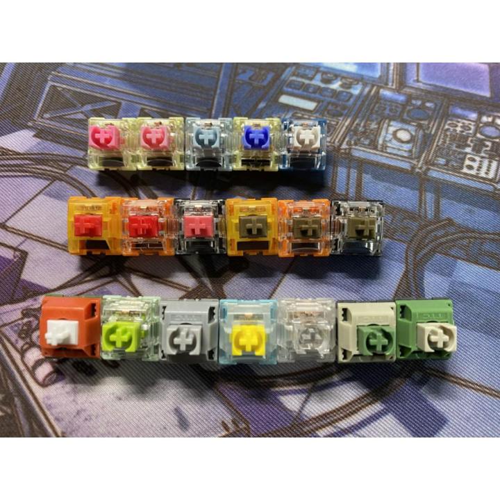 Mechanical Keyboard Mechanical Axis TTC Experience Pack NCR Gold Powder ...