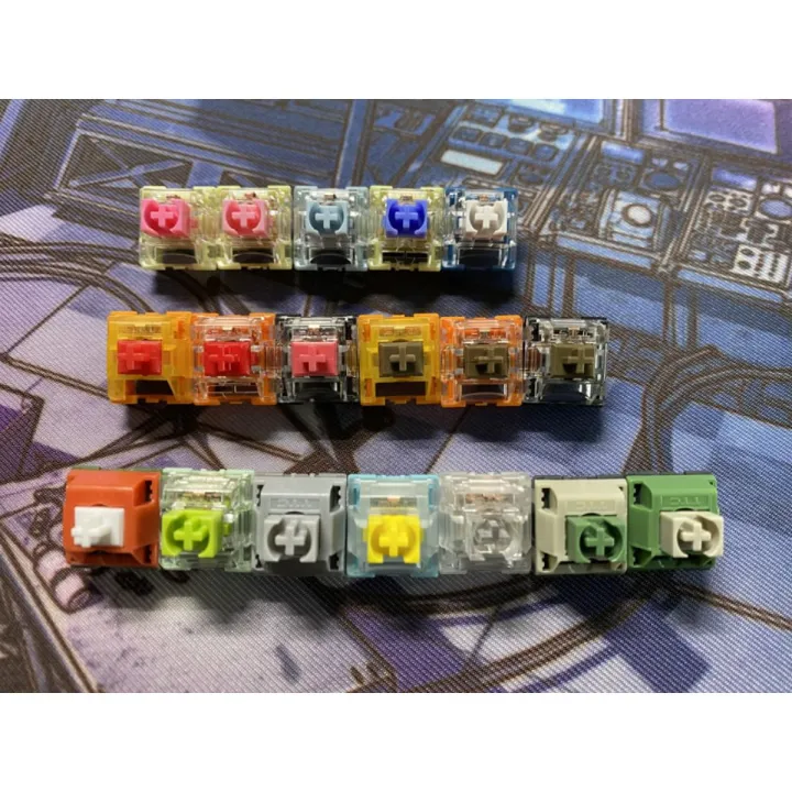 Mechanical Keyboard Mechanical Axis TTC Experience Pack NCR Gold Powder ...