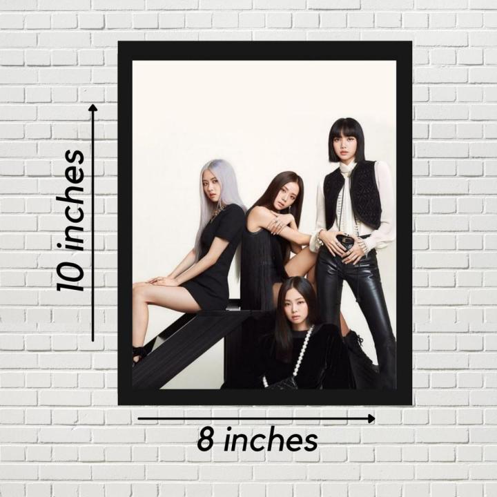 Blackpink Wall Frame room decoration | Daraz.pk