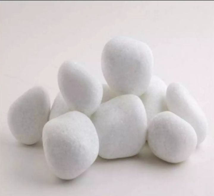 Pure White Stone Natural Stones Best For Planted And Fresh Water Fish ...
