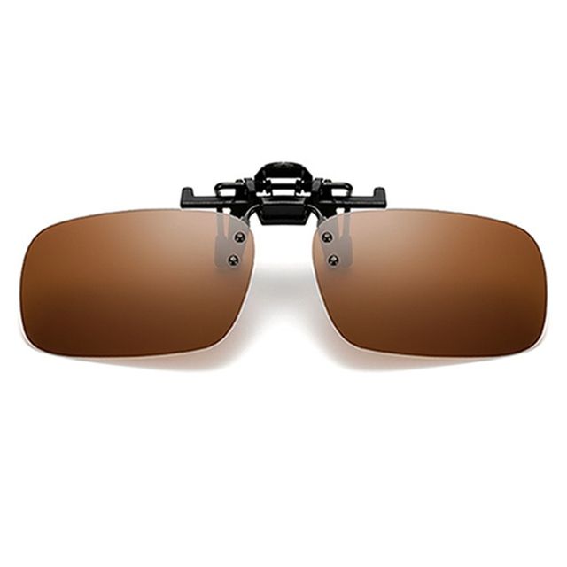 Car Night Driving Glasses Polarized Clip On Sunglasses Night Vision ...