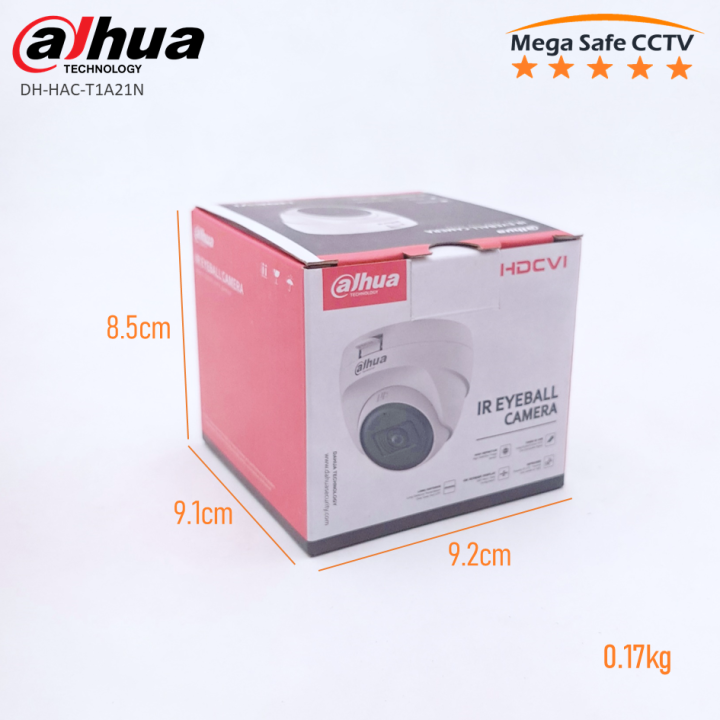 Smart IR Dahua 2MP Eyeball Camera | Sharp Night & Day Video | 1080P ...