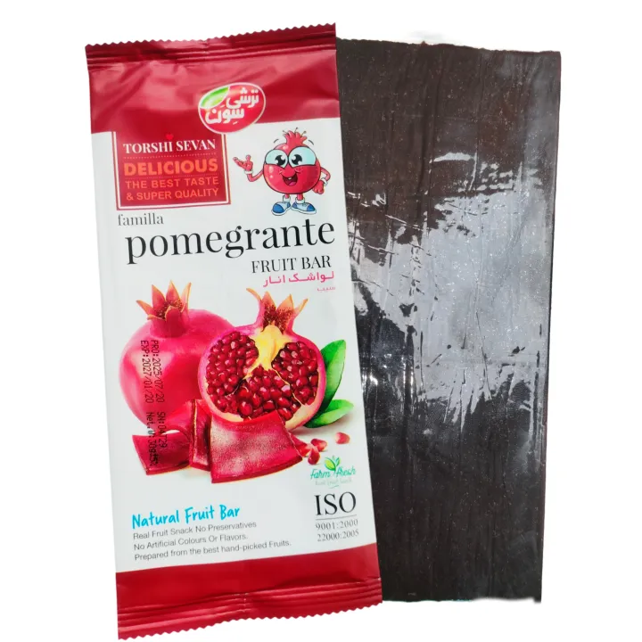 Lavashak 4-SheetsWith 5-Chili Mili Pomegranate, Mix Fruits & Spicy ...