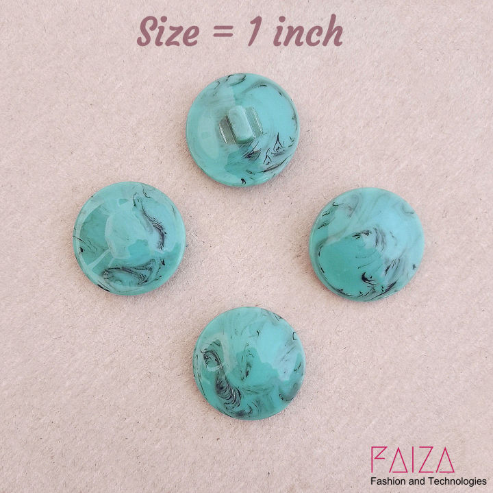 4-Pieces Fancy Elegant and Attractive Marble Buttons | Fancy Buttons ...