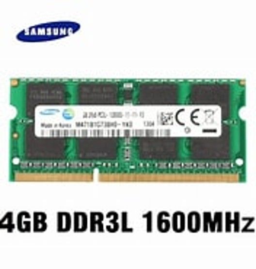 DDR3 Ram 4GB, 1600 Mhz, SODIM for Laptop, Samsung 12800, original 204 ...