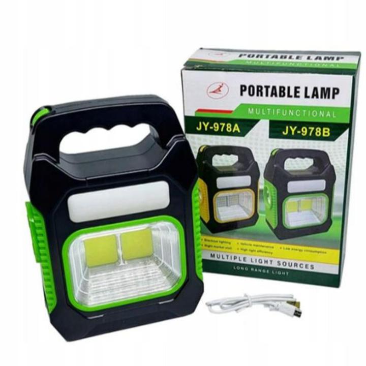 Solar portable lamp multi functional jy 978B for outdoor Hiking long ...