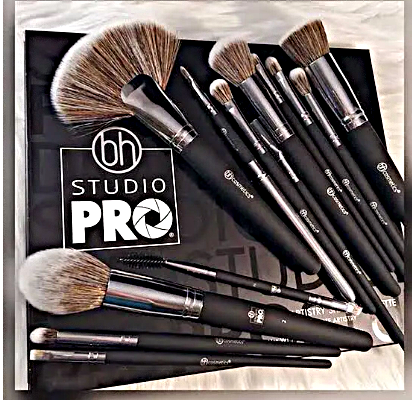 BH_COSMETICS STUDIO PRO - 13 PIECE BRUSH SET for concealer foundation ...