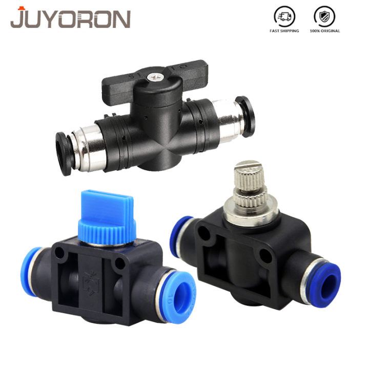 Hvff Sa Buc Fitting 4mm 6mm 8mm 10mm 12mm Pneumatic Push In Quick Joint ...